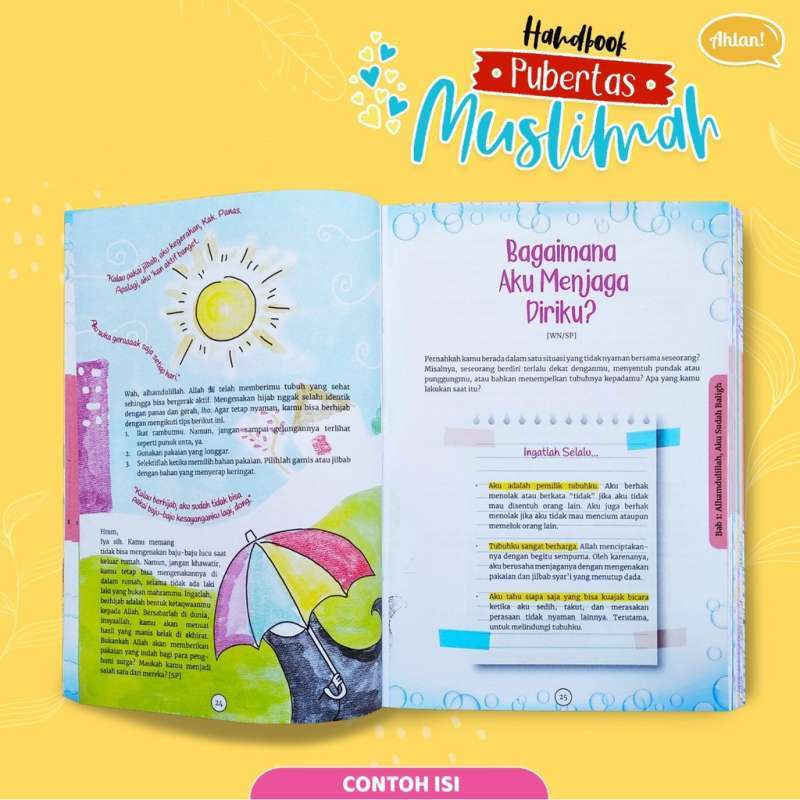 Jual Handbook Buku Panduan Pubertas Muslimah Di Seller Iqrokids ...