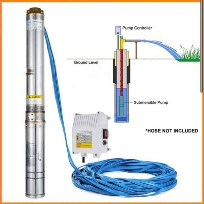 Jual Pompa 0.25hp Submersible Casing 3in 200Wat Kabel 30Meter ...