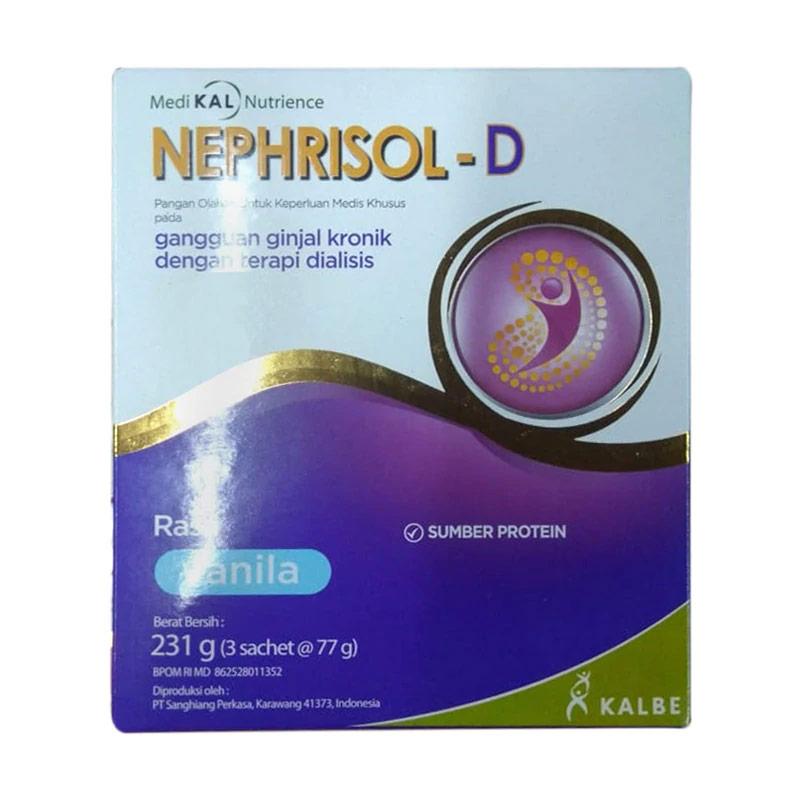 Jual Whs - Kalbe Nephrisol-d Vanilla [210 Gr] - Nutrisi Khusus Pasien ...
