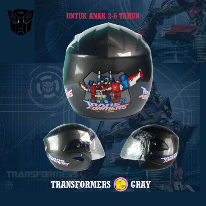 Jual Helm Anak Usia 2345 Tahun SNI Laki Laki Cowok Karakter ...