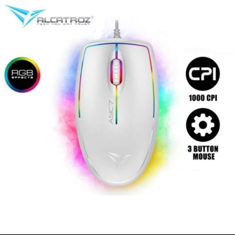Promo Mouse Gaming Rgb Gaming Mouse Alcatroz - Mouse Gaming Diskon 59% ...