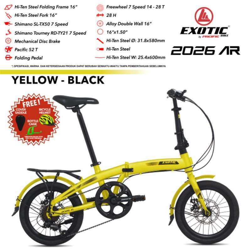 Jual Sepeda Lipat 16 Inch Exotic 2026 Ar Folding Bike Di Seller ...