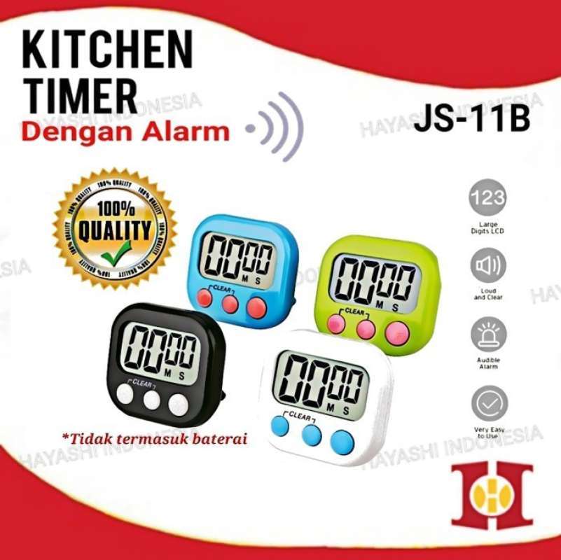 Promo Timer Masak Digital Alarm Dapur Masak Clock Stopwatch Kitchen ...