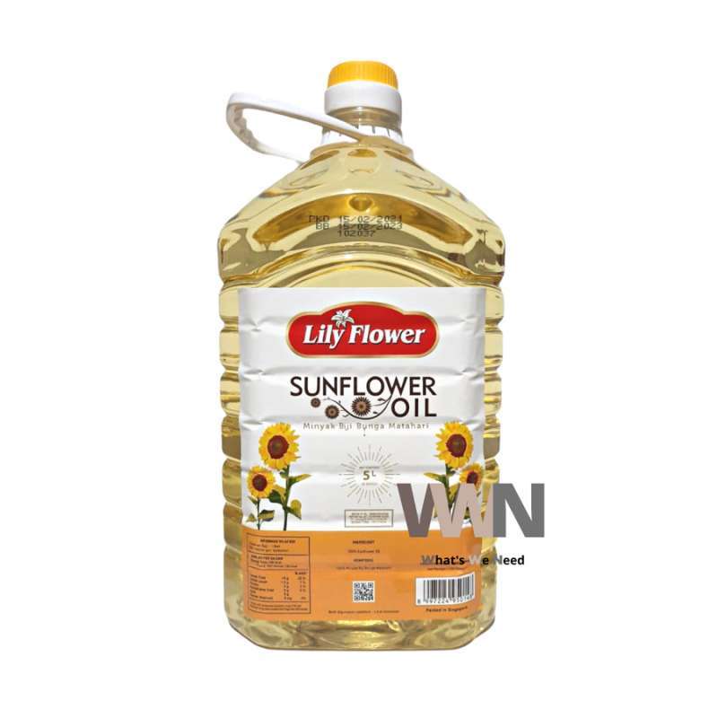 Jual Lily Flower Sunflower Oil 5 Liter - Minyak Bunga Matahari - No ...