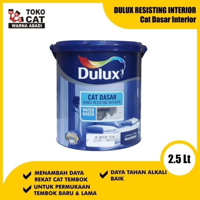 Jual Cat Dasar Alkali Sealer Interior Dulux 2.5 Liter di Seller Taylaa ...