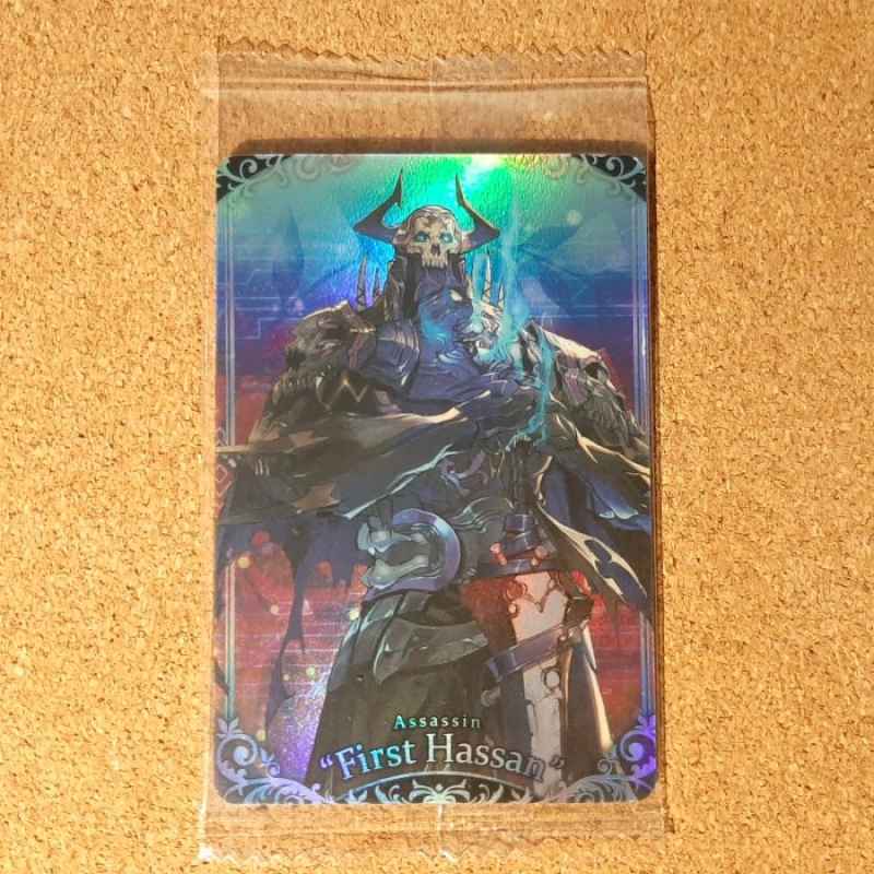 Promo Kartu FGO Wafer Card Fate/Grand Order 5 Star Holo First Hassan ...