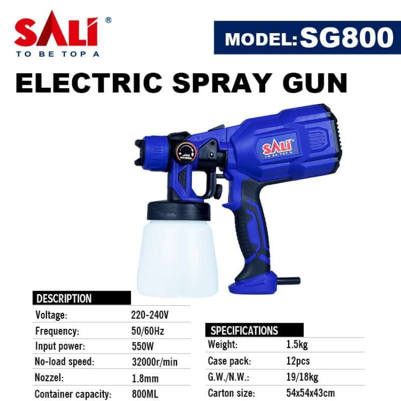 Promo Sali Sg800 Electric Spray Gun Alat Semprot Cat Elektrik Diskon 49 ...