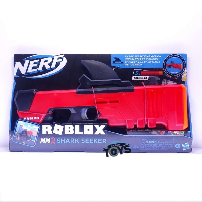 Promo NERF Roblox MM2 Shark Seeker Dart Blaster Diskon 23% di Seller ...