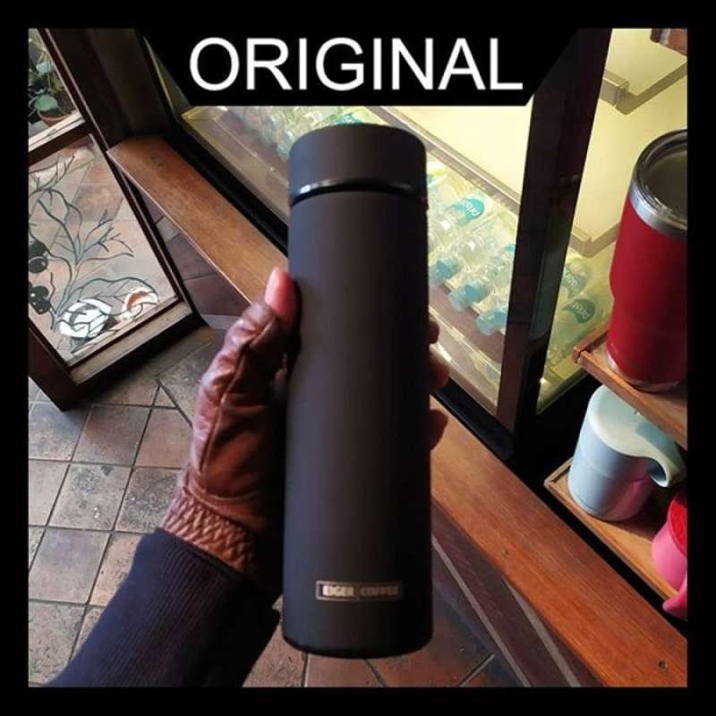 Promo Botol Thermos Eiger Coffee Dove 500Ml Bottle Black Hitam ginal ...