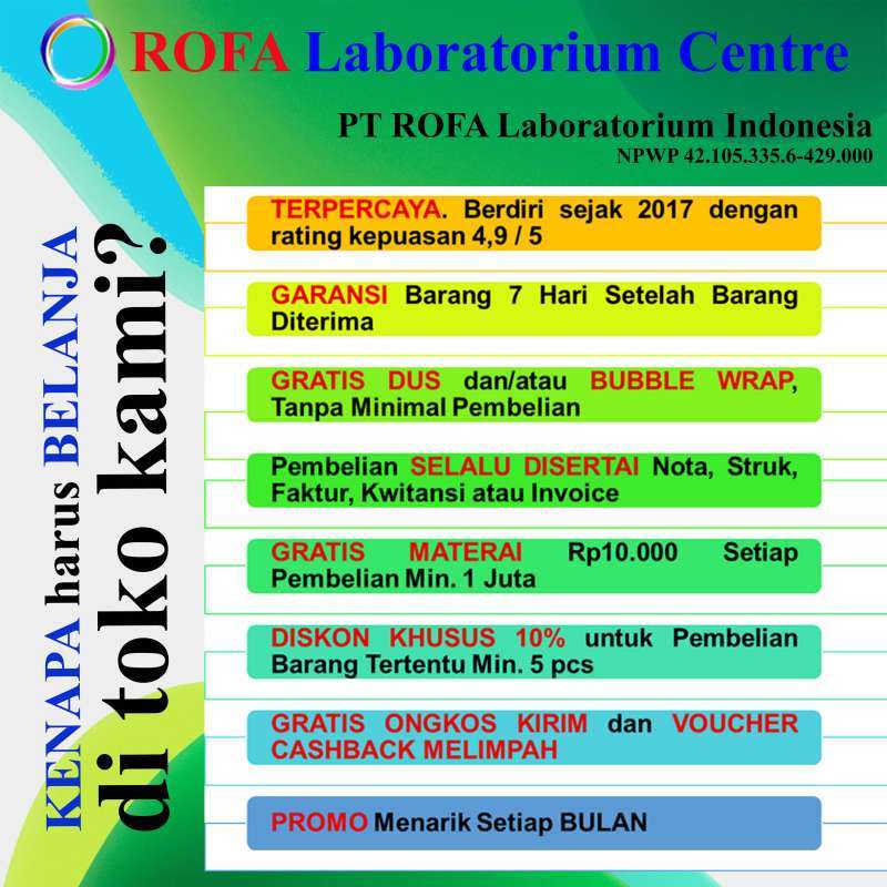 Jual Kalium Klorida / Potasium Chloride / Kcl Cp 500 Gram Di Seller ...