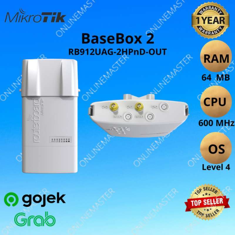 Jual Basebox2 RB912UAG-2HPnD Routerboard Mikrotik di Seller NEW VISION - Pondok Kopi, Kota ...