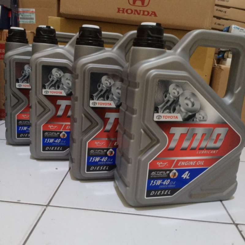 Jual Oli Tmo Diesel 15w-40 Synthetic Galon 4 Liter Oli (original) Di ...