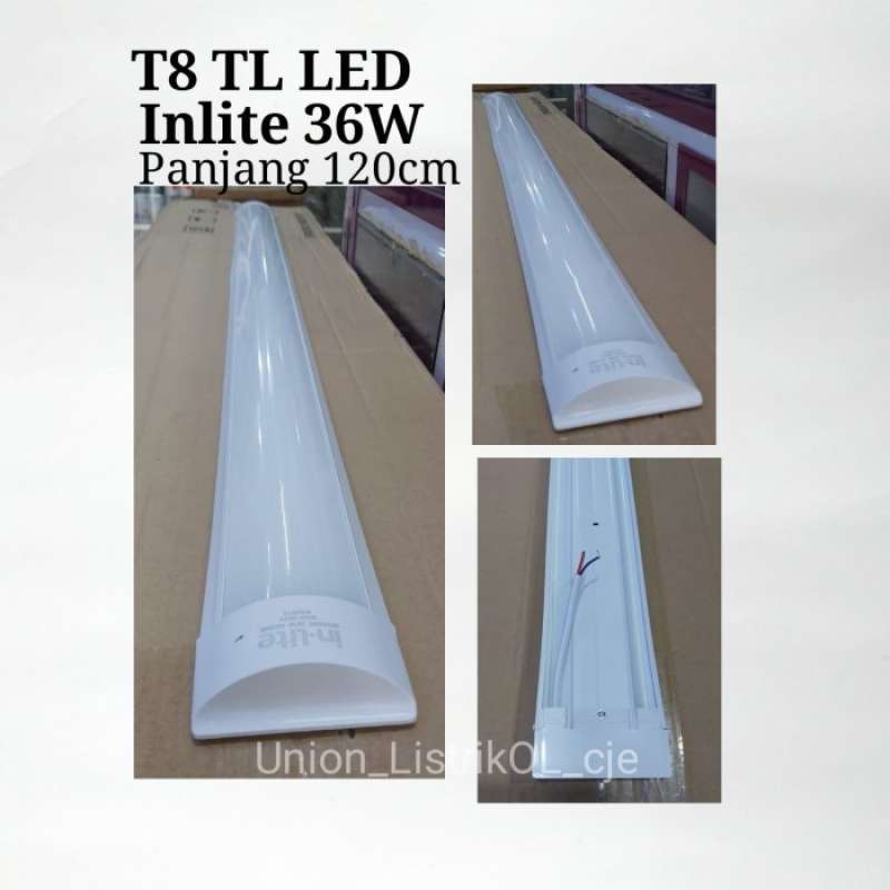 Promo Lampu T8 LED 36w Model Dome 120cm Putih 6500k Inlite Diskon 23% di Seller Bankai Store ...