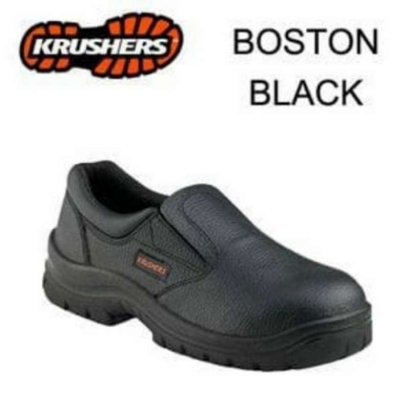 Jual Sepatu Safety Krushers Boston Black Original di Seller Axie Store ...