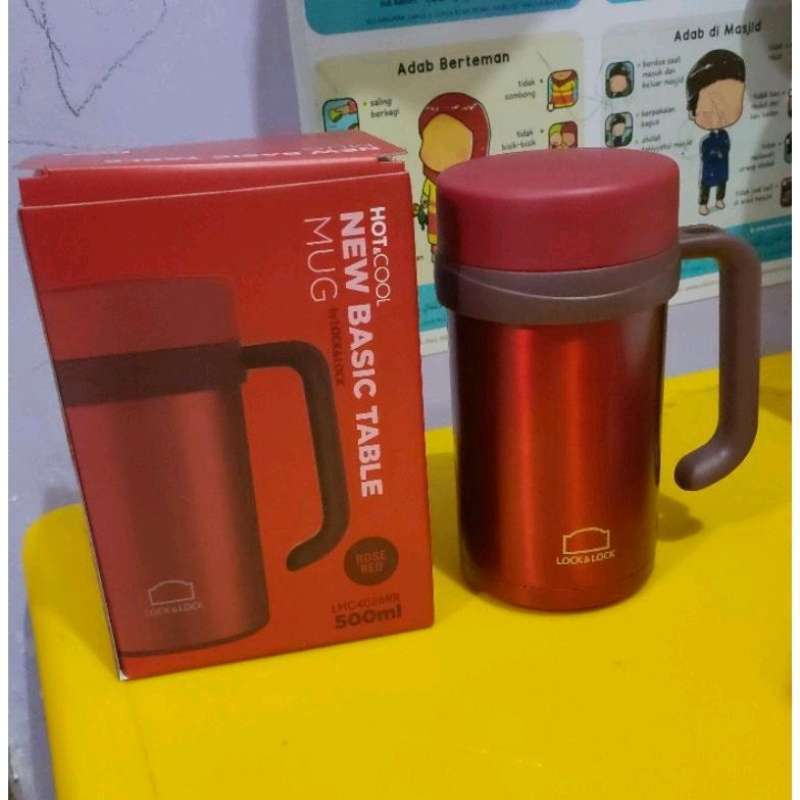 Jual Locknlock Exlusive Table Mug Tumbler hot & cool / Botol Lock&lock ...