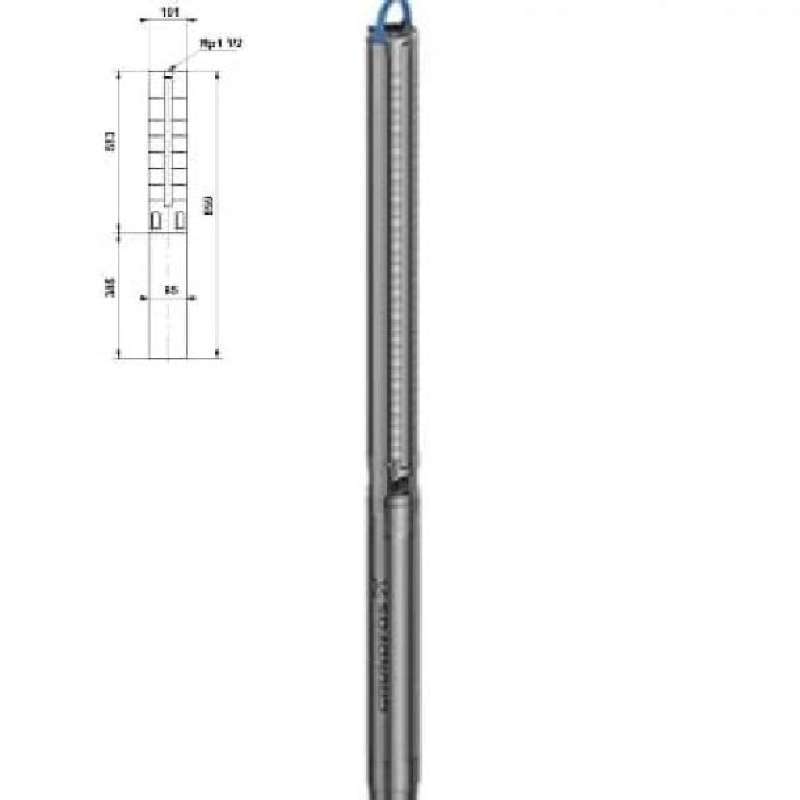 Jual Pompa Celup Submersible Grundfos SP 5A-17 plus CT di Seller ...