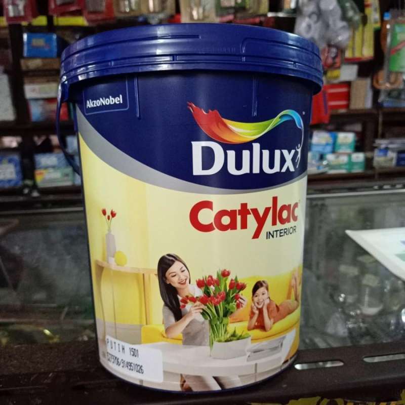 Jual Cat Tembok Catylac Interior Warna 1501 Putih Kemasan 5 Kg (galon ...