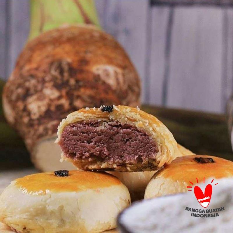 Promo PAPAPIA Kue Pia Oleh-Oleh Khas Bogor Rasa Talas Kue Kering [400g ...