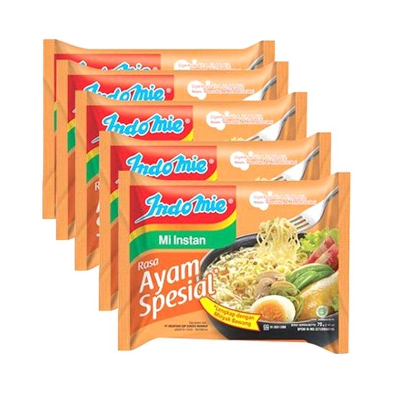 Jual Indomie Rasa Ayam Special Mie Instan [68 g/ 5 pcs] di Seller Libra ...
