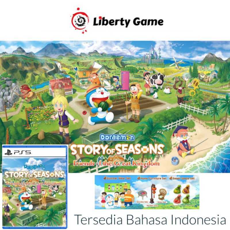 Jual PS5 Doraemon Story Of Seasons Friends of the Great Kingdom di ...