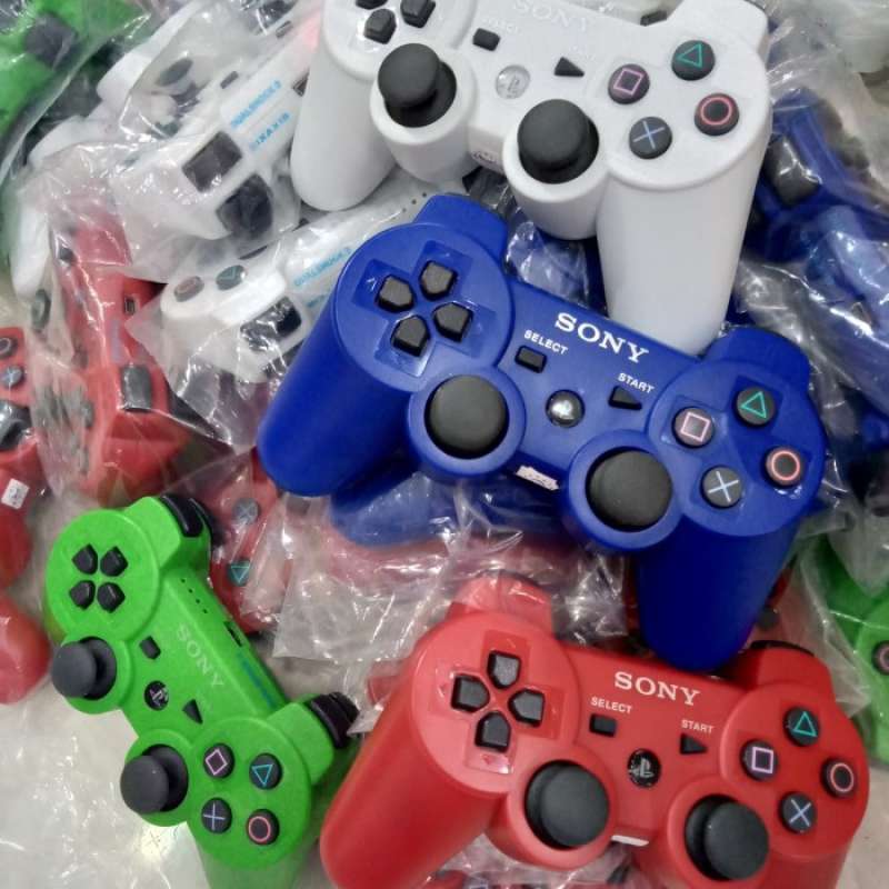 Promo Stik Ps3 Wireless Controller OP Warna / Stik Ps3 Ori Pabrik Warna ...