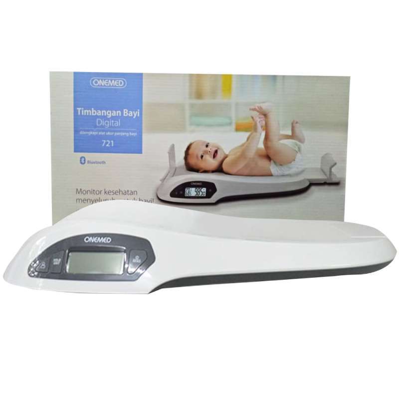 Jual OneMed 721 Baby Digital Scale With Bluetooth Timbangan Bayi OD-231B di Seller The Kingdom ...