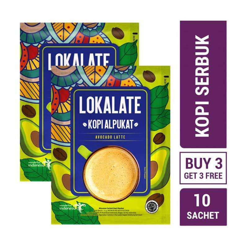 Jual LOKALATE Alpukat Kopi Serbuk [60 Sachets] di Seller Nutrifood ...