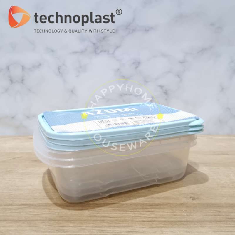 Promo TECHNOPLAST New Azumi Set Of 3pcs 1450ml Sealware | Tempat ...