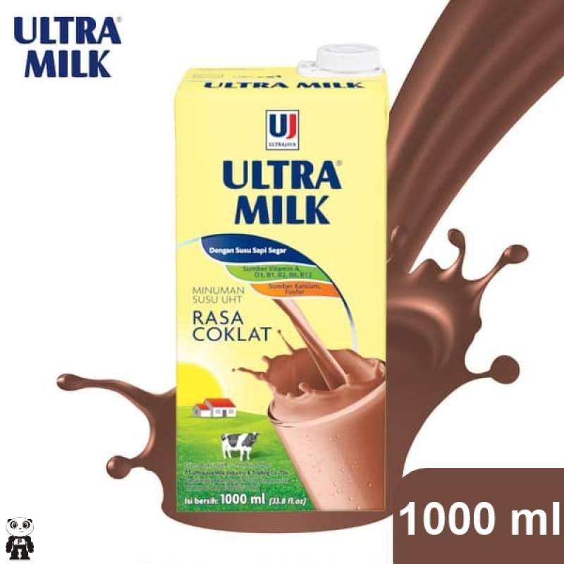 Jual Ultra Coklat Susu UHT [1000 ml / 1 L / 1 Liter] di Seller HASAN ...