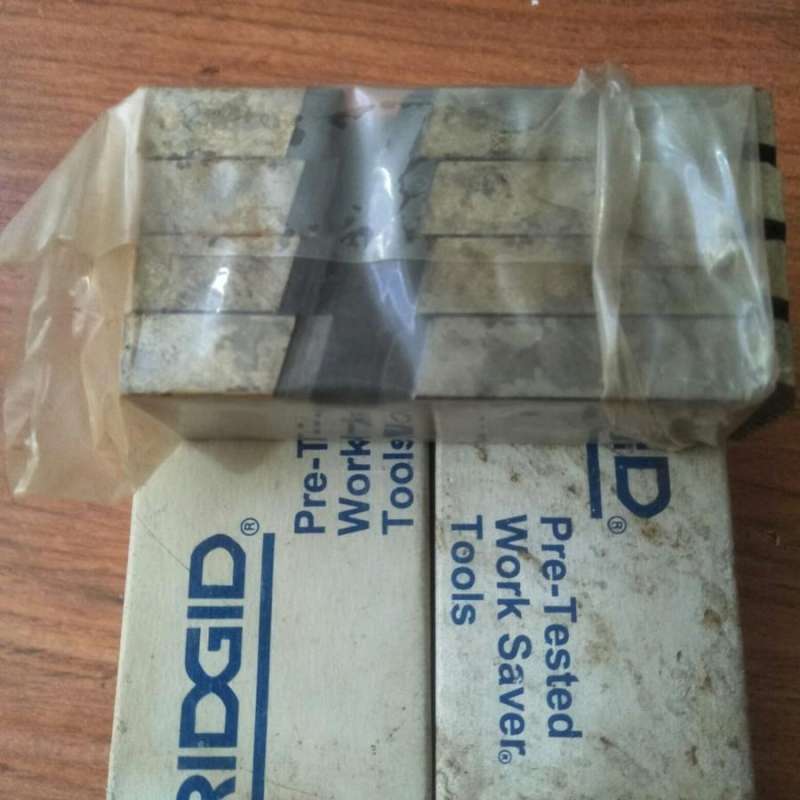 Jual Mata Senai Ridgid Set Universal 1-2 Bspt Drat Pipa Di Seller ...