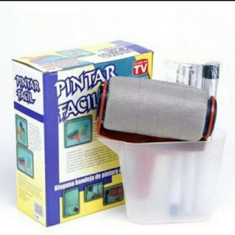 Promo ROLL CAT PINTAR FACIL / SMART PAINT ROLLER / CAT DINDING Diskon ...