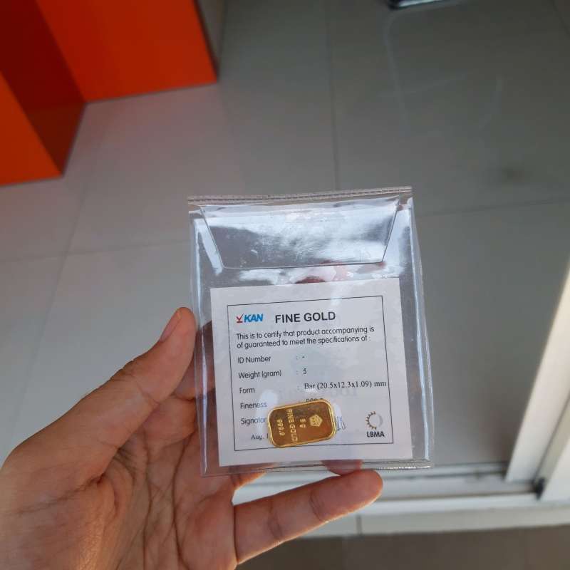 Jual Logam Mulia Emas Antam Retro Klasik 5 Gram / Lm Antam Retro / Emas ...