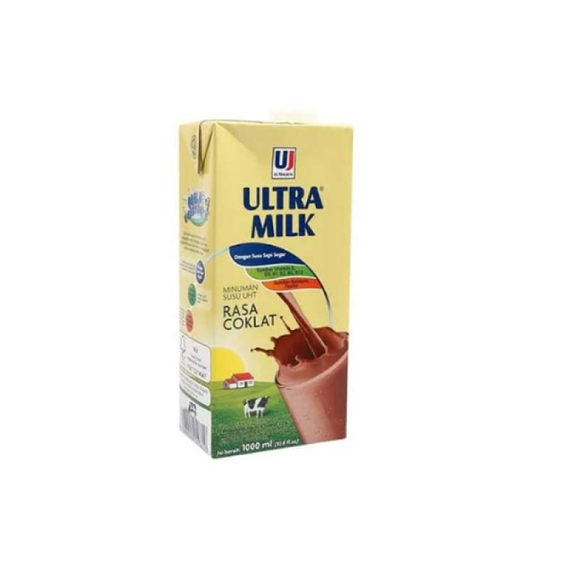 Jual Ultra Milk Coklat Susu UHT [1000 mL] di Seller Mikro Groceries ...