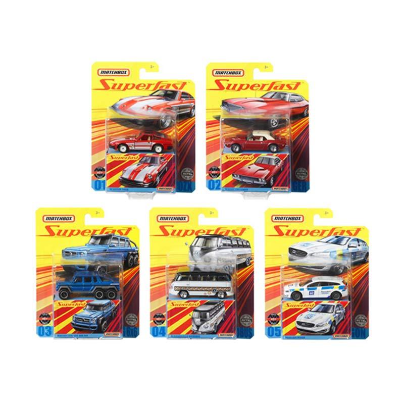 Promo MatchBox Superfast GBJ48 - Random Cars [1pcs] Diskon 54% di ...