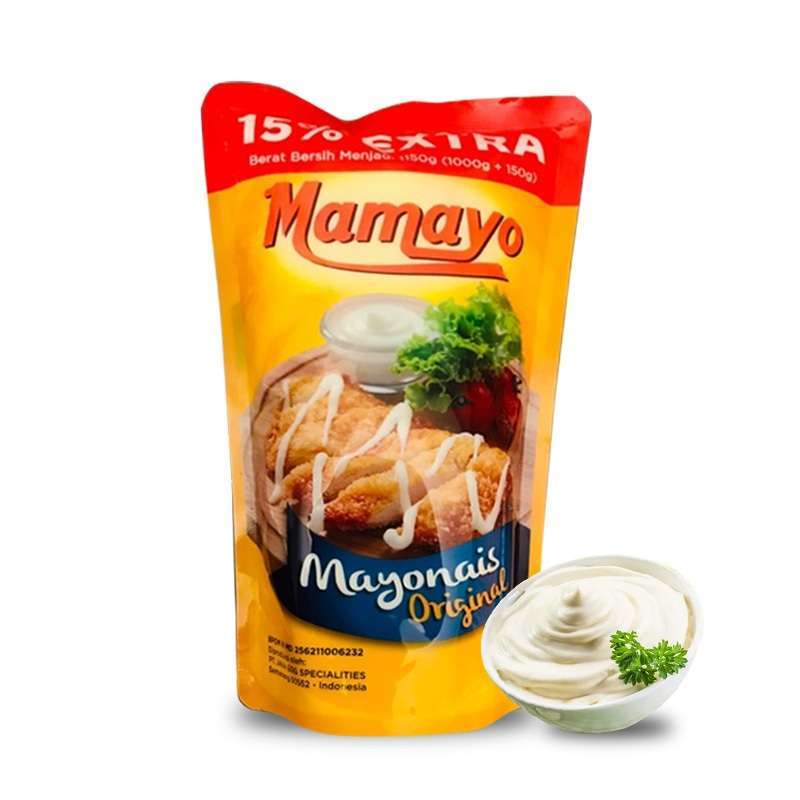 Jual Mamayo Original Mayonnaise [1000 G/ Kemasan Pouch] Di Seller Dede ...