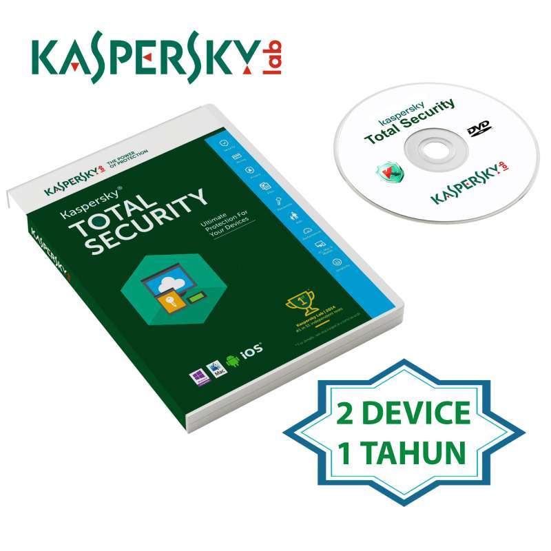 Jual Kaspersky Total Security Latest Version 2 PC Software [Original ...