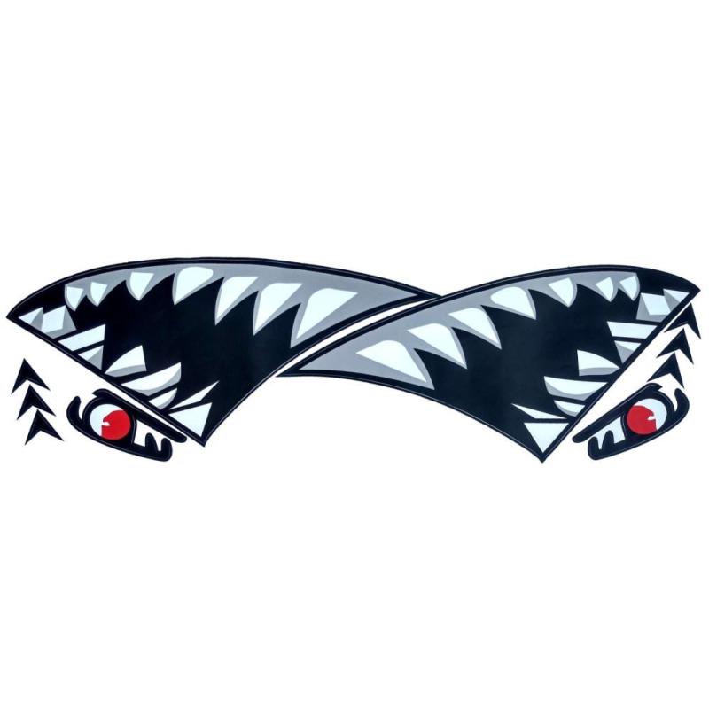 Tahan Air Buah Gigi Hiu Mulut Stiker Untuk Kayak Canoe, 59% OFF