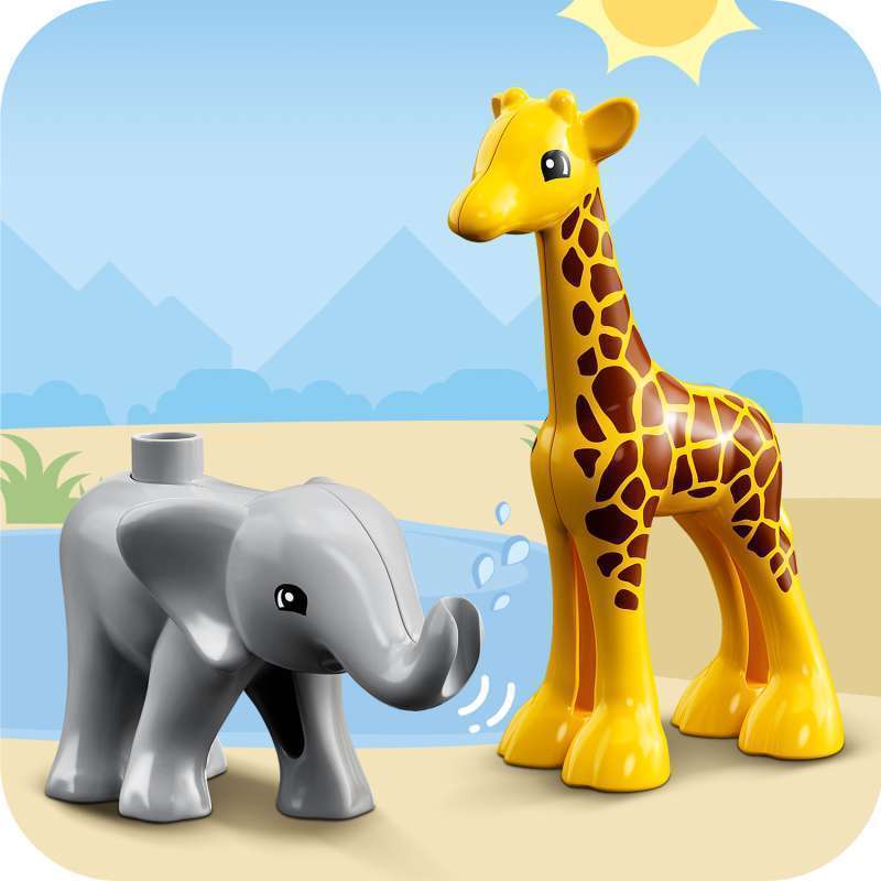 Promo LEGO Duplo 10971 Wild Animals of Africa Diskon 42% di Seller ...