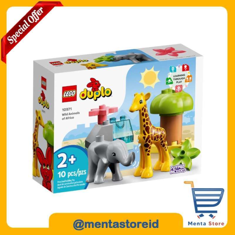 Promo LEGO Duplo 10971 Wild Animals of Africa Diskon 42% di Seller ...