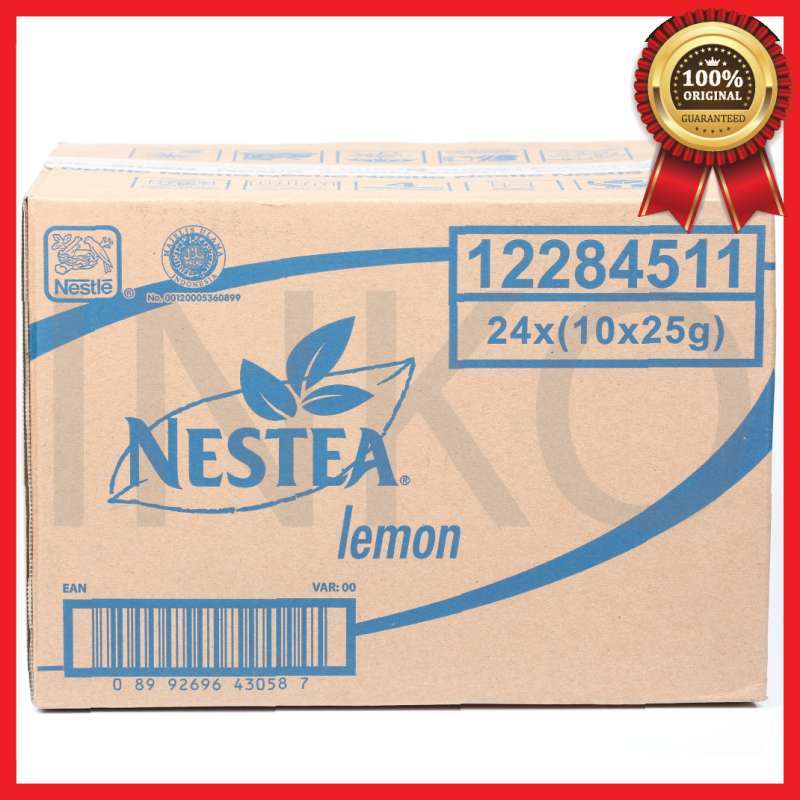 Jual Nestle Nestea Lemon Minuman Serbuk Teh Rasa Lemon Renceng 10x25gr ...