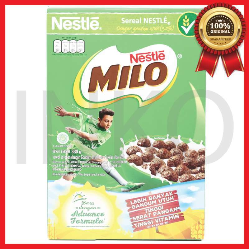 Jual NESTLE MILO CEREAL MILO SEREAL SARAPAN DENGAN GANDUM 330GR di ...
