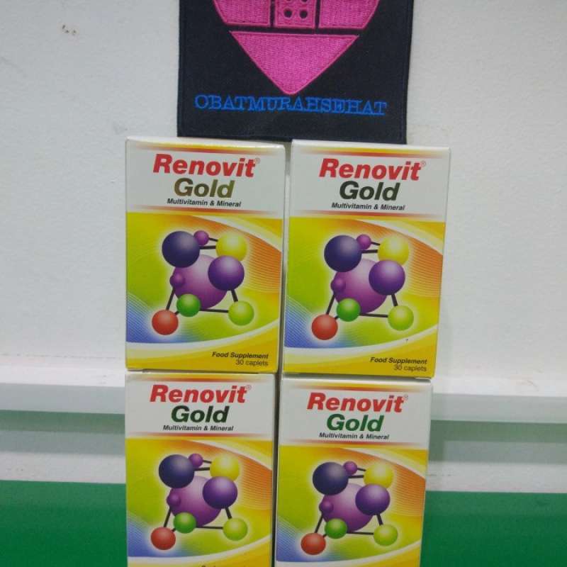 Jual Renovit Gold Isi 30 Kaplet di Seller Zafran Storee - Jl. Kalibata ...