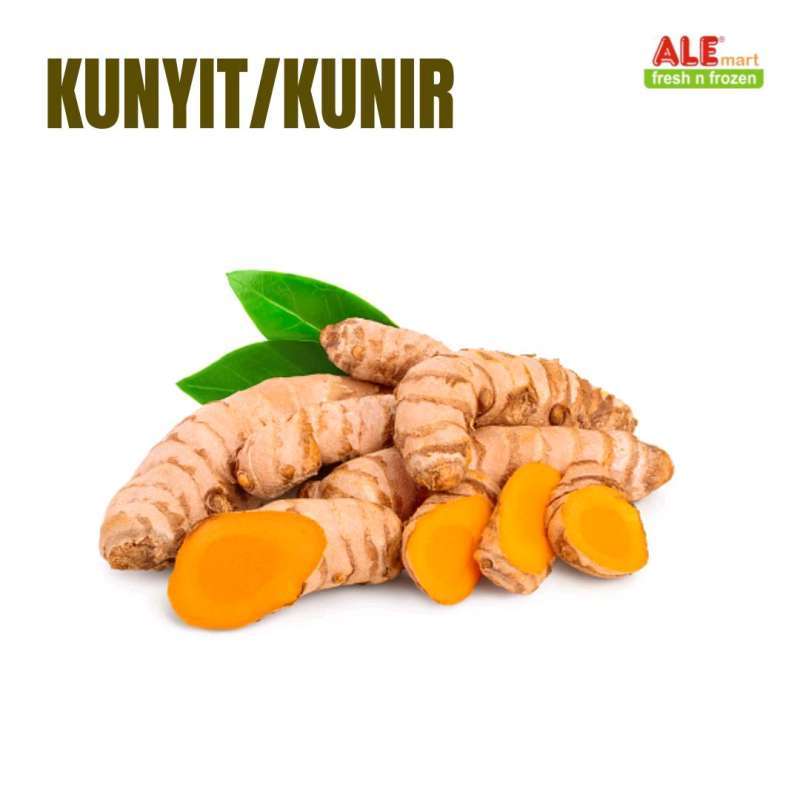 Jual Kunyit 500gr, kunyit segar, kunyit, kunir di Seller Alefruits shop ...