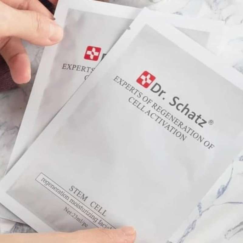 Jual Sheetmask Stem Cell Mask Dr. Schatz (1 Sheet) Di Seller Kahfi ...