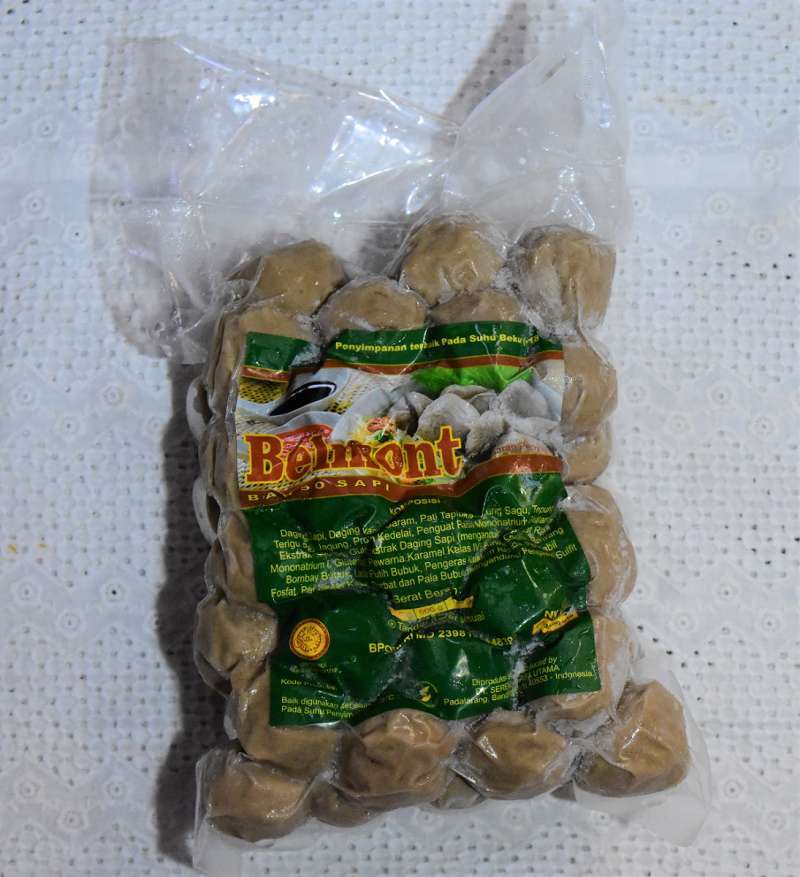 Jual Belmont Bakso Sapi [50 pcs/ 500 g] di Seller Meat N Fresh Bogor Durian - Kota Bogor, Jawa ...