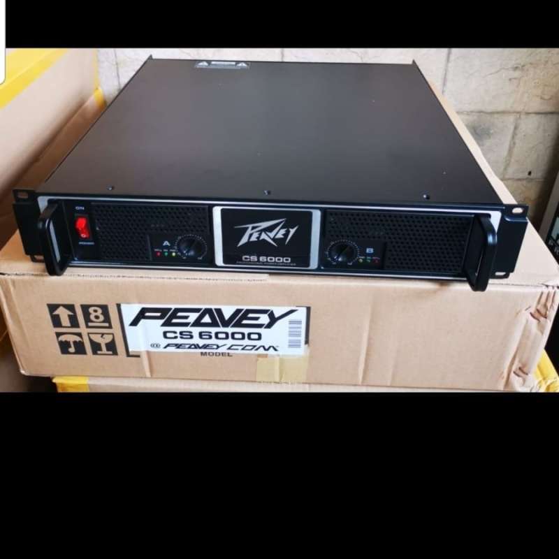 Jual POWER AMPLIFIER PEAVEY CS 6000/CS6000 di Seller JCM Store - Kota ...