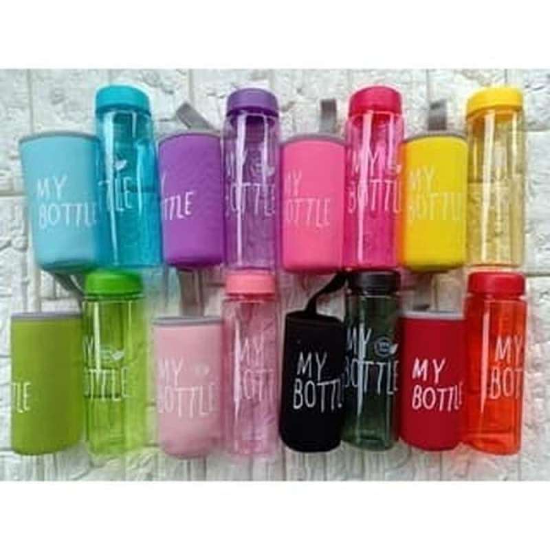 Jual MY BOTTLE + Pouch Busa Warna gen 2 Botol Minum Air Korea Style ...