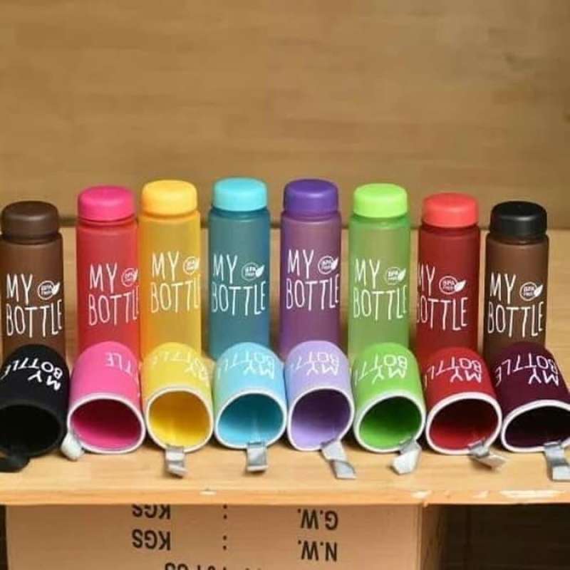 Jual MY BOTTLE + Pouch Busa Warna gen 2 Botol Minum Air Korea Style ...
