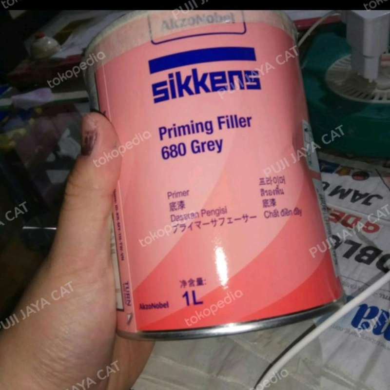 Jual Epoxy Sikkens Primer Priming Filler 680 Grey 1l Di Seller Puji ...