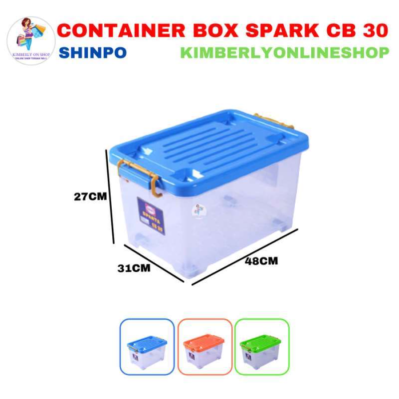 Promo Box Plastik Tempat Penyimpanan Container Box Spark Sip 110 Cb 30 Diskon 23% di Seller ...